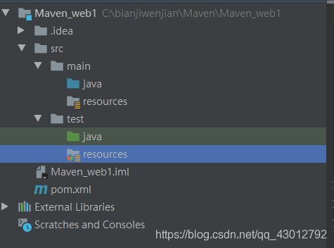 IDEA中Maven创建webapp项目时不能自动生成src、webapp目录解决【手动添加】_iar编译时无法生成serc文件-CSDN博客