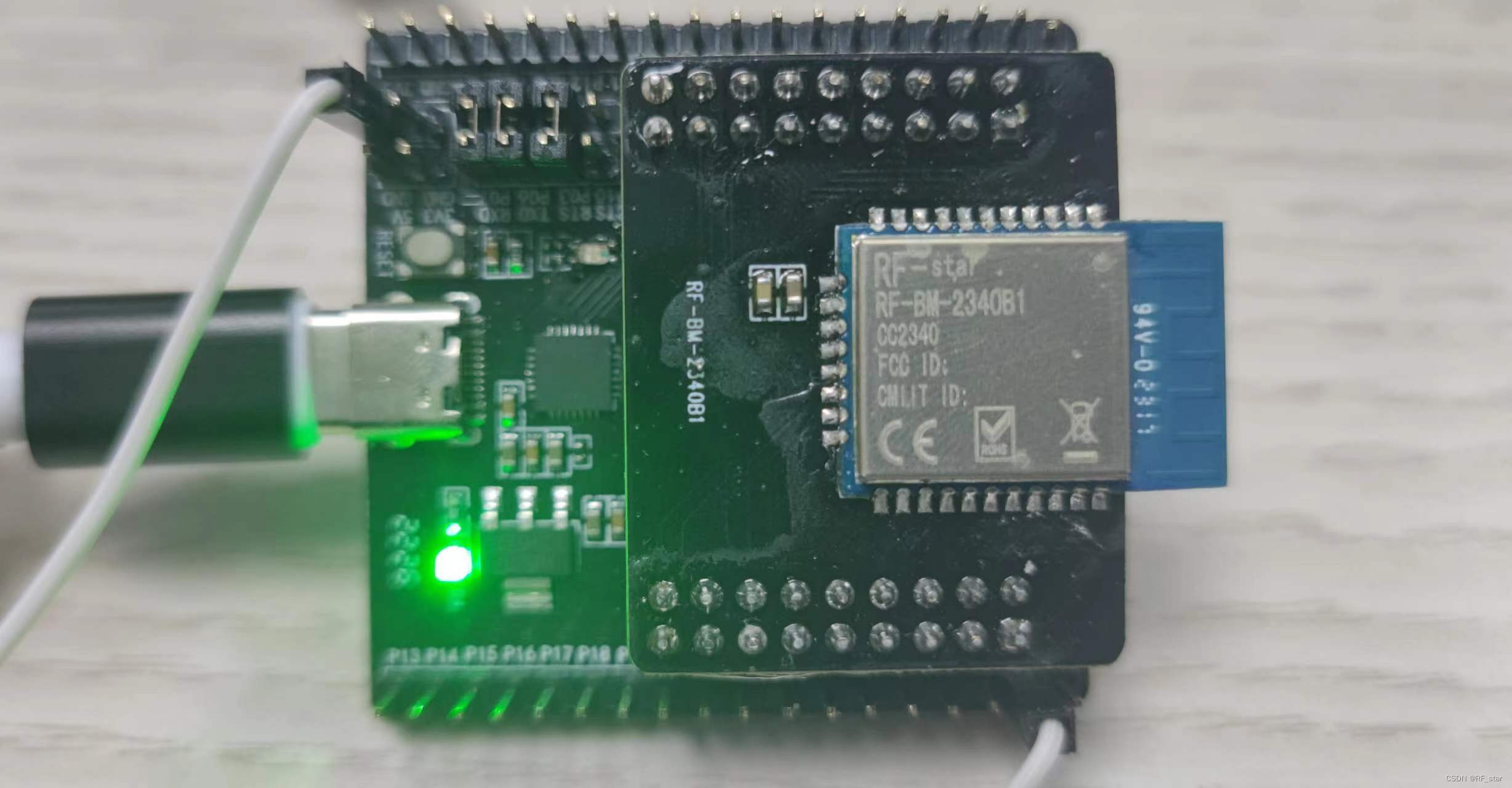 信驰达RF-BM-2340B1蓝牙模块手把手透传指南_蓝牙透传协议csdn-CSDN博客