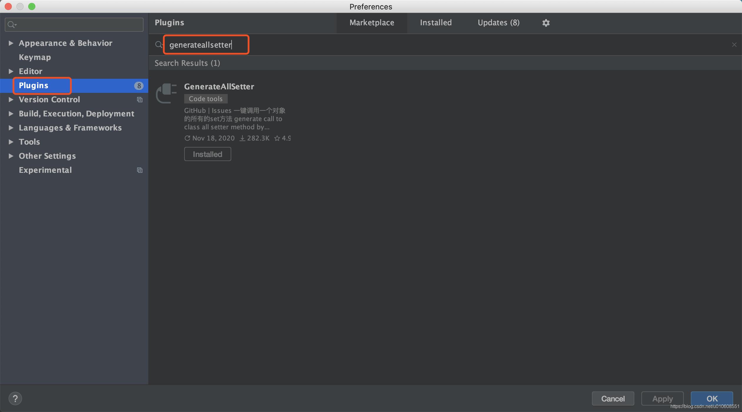 idea开发神器之【GenerateAllSetter】-CSDN博客