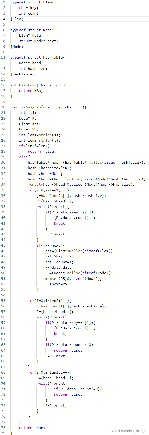 leetcode--有效的字母异位词-CSDN博客