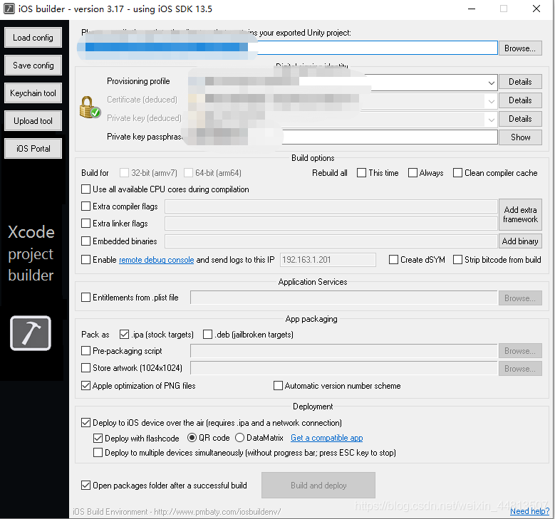 Unity自动打包——ios project builder_ios project builder for unity installer-CSDN博客