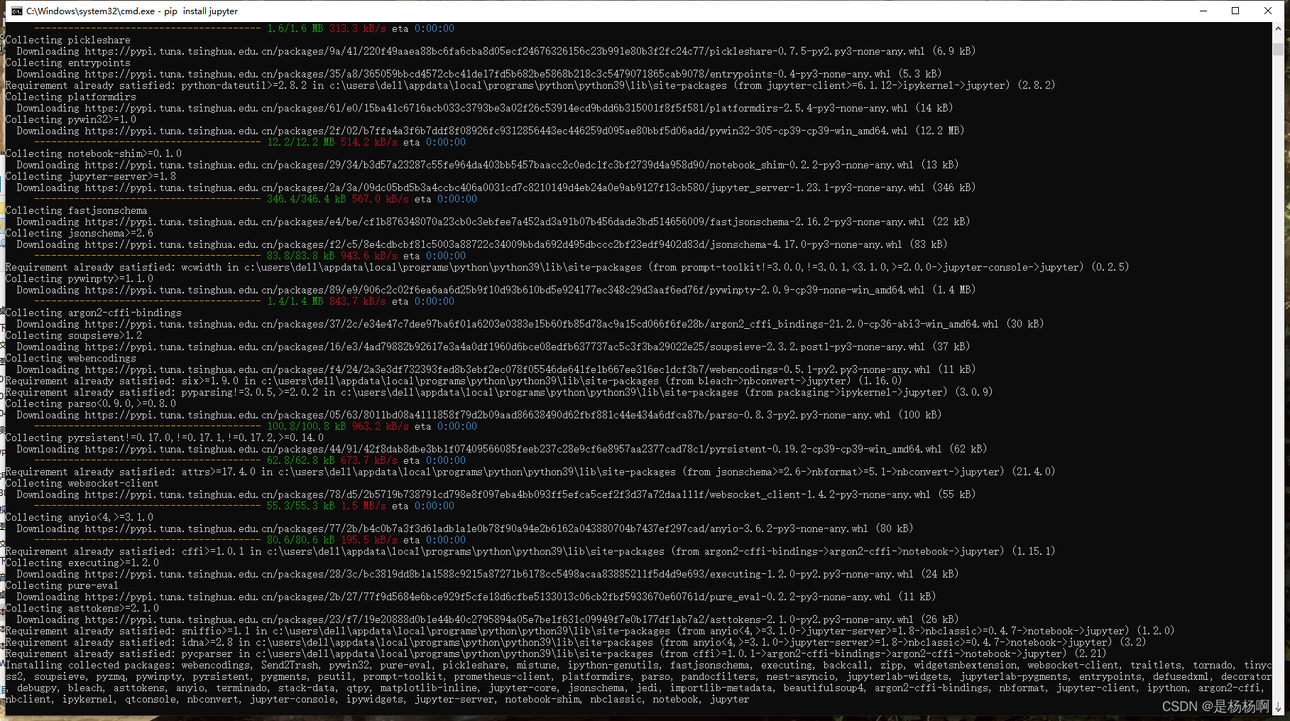 使用pip安装jupyter notebook-CSDN博客
