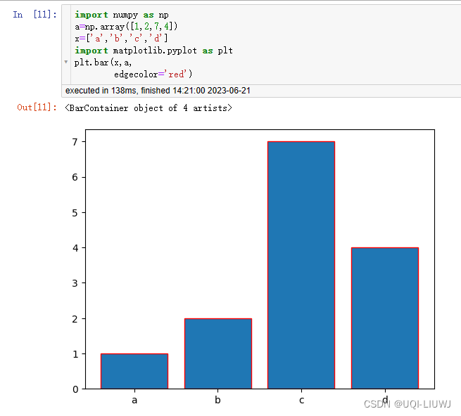 matplotlib笔记：柱状图（plt.bar)_matplotlib plt.bar-CSDN博客