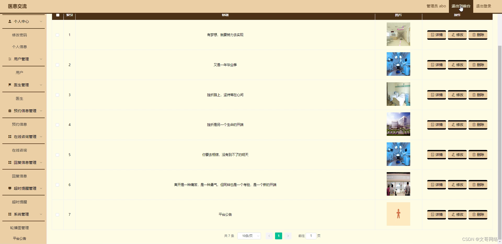 [附源码]java+ssm计算机毕业设计java医患交流m8996【源码、数据库、LW、部署】-CSDN博客