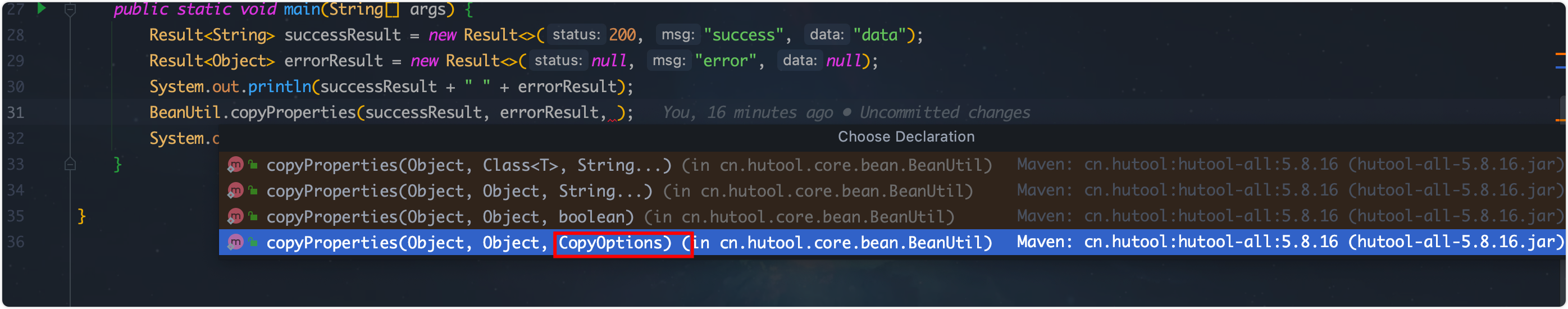 BeanUtil的正确使用方式-CSDN博客