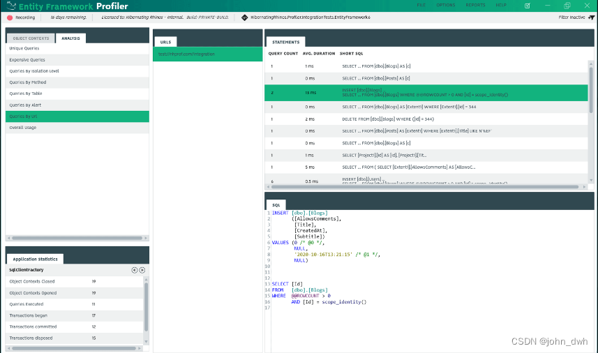 Entity Framework Profiler 6.0加快您的应用程序-CSDN博客
