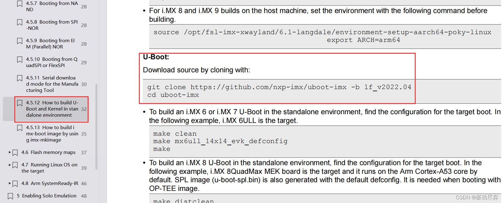 U-boot 配置、编译、移植——基于正点原子 i.mx6ull 阿尔法开发板_正点原子 uboot-CSDN博客