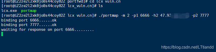 lcx内网穿神器linux下portmap的使用_linux如何运行portmap-CSDN博客