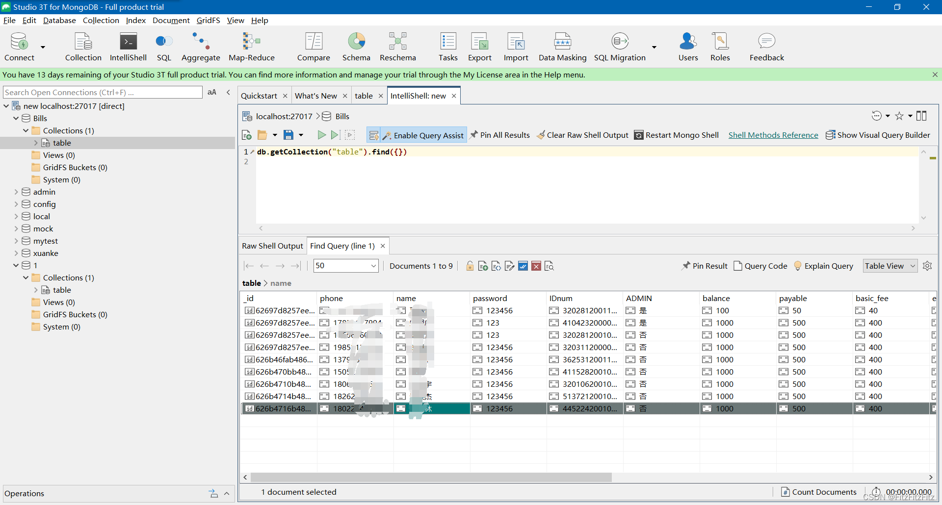 用python和flask框架写mongodb数据库网页（通院大三软件设计）运营商信息管理系统（3）连接数据库和第一个网页python