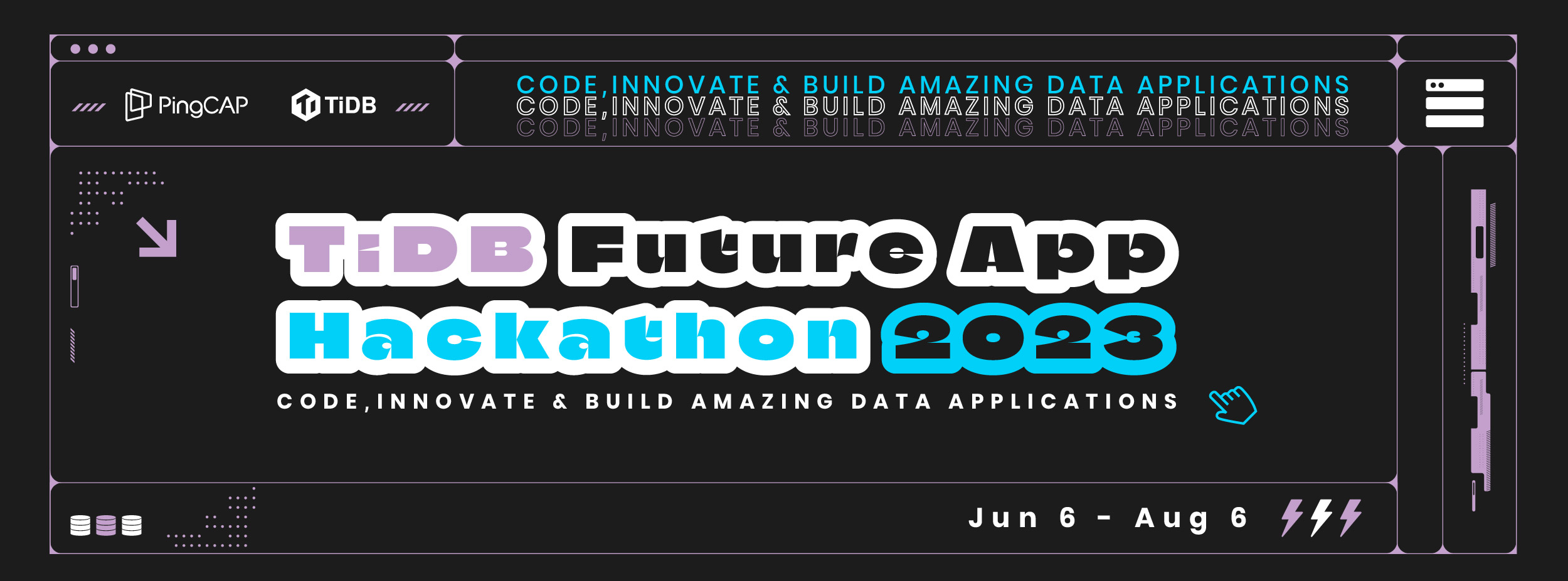 【TiDB Future App Hackathon 2023 】TiDB 首届全球黑客马拉松，开发者的狂欢夏日盛会！快来一起 Coding 吧！...-CSDN博客