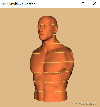 VTK笔记-使用vtkCutter类对多边形取切面轮廓-CSDN博客