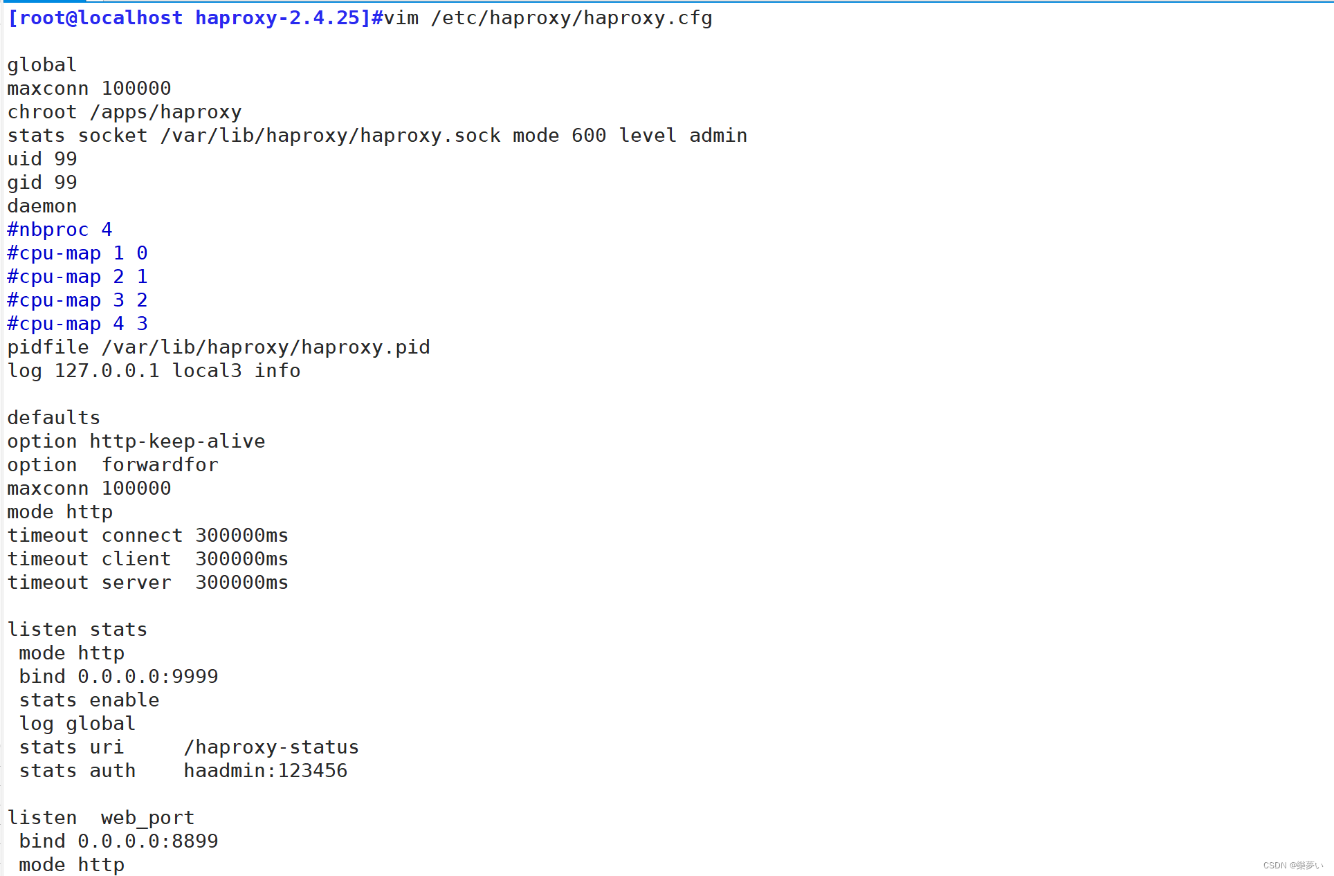 Haproxy 负载均衡集群_haproxy 集群-CSDN博客