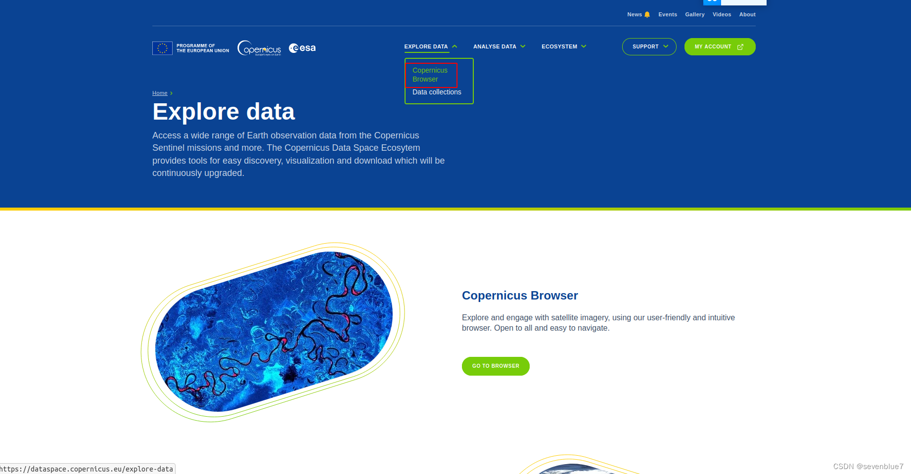 欧洲Copernicus数据空间生态系统：地球观测的新篇章-CSDN博客