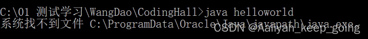 【已解决】系统找不到文件 Cprogramdataoraclejavajavapathjavaexe。 Csdn博客