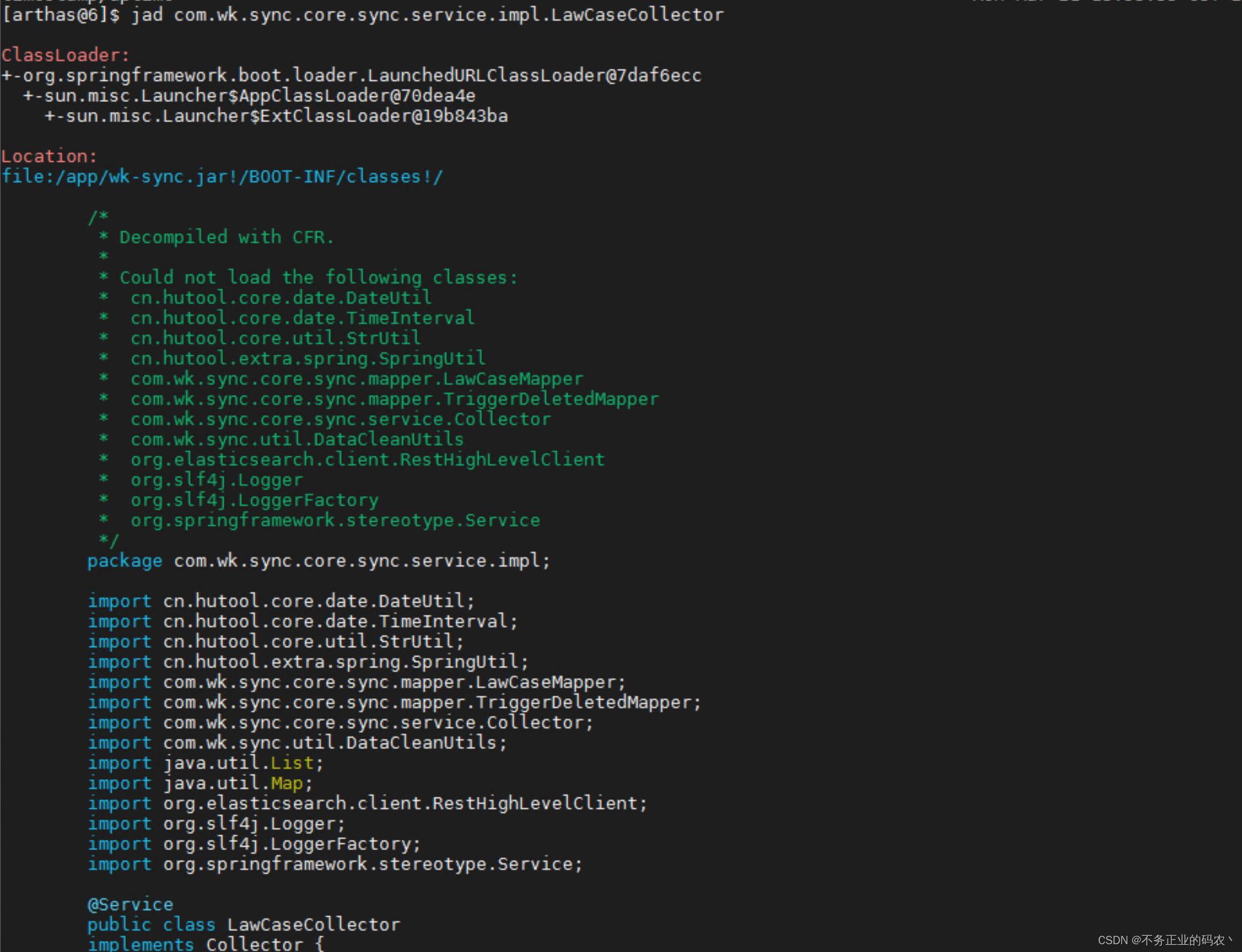 使用 Arthas 监控诊断 Docker 应用_arthas 诊断docker 服务-CSDN博客