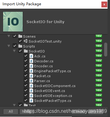 Socket.io for Unity 插件使用分享_unity socket插件-CSDN博客