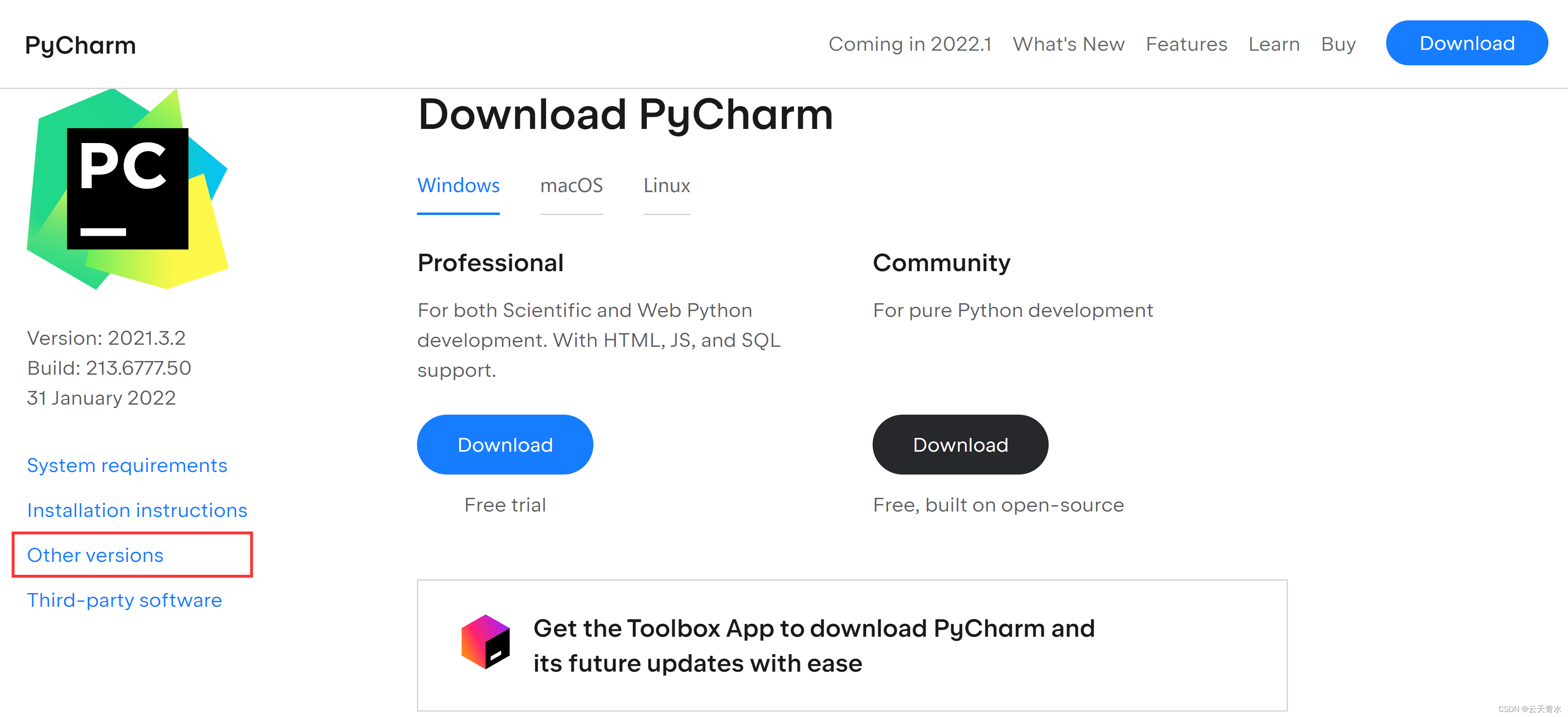 Pycharm安装与常用快捷键使用教程_pycharm: the python ide for professional developer-CSDN博客