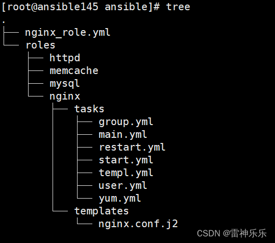 自动化运维——Ansible学习(四)——roles角色_ansible roles-CSDN博客