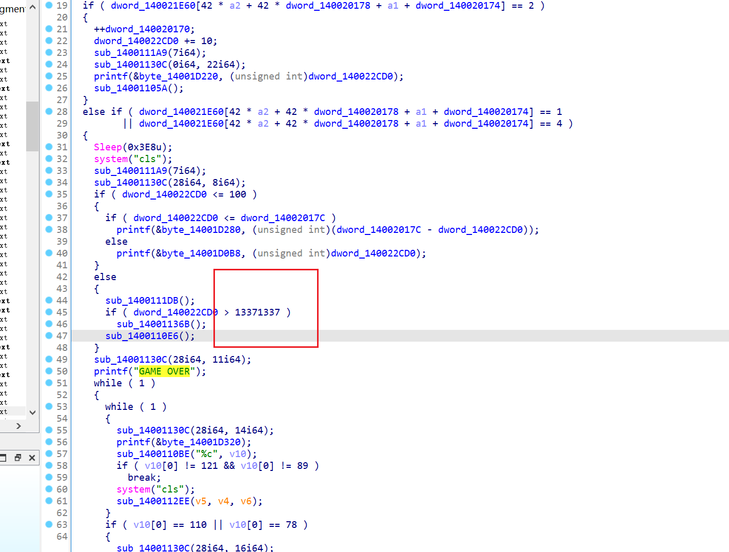 GDOUCTF2023-Reverse WP_[gdouctf 2023]doublegame-CSDN博客