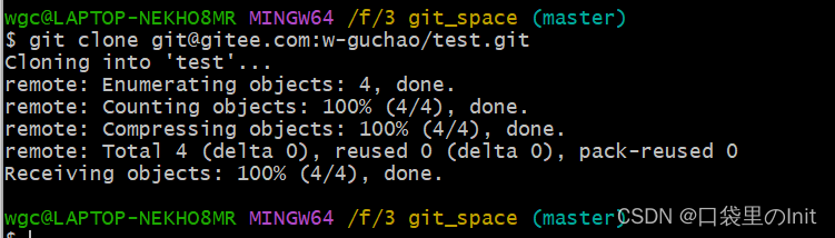 Git——Windows平台创建gitee私有仓库详解_window gitee-CSDN博客