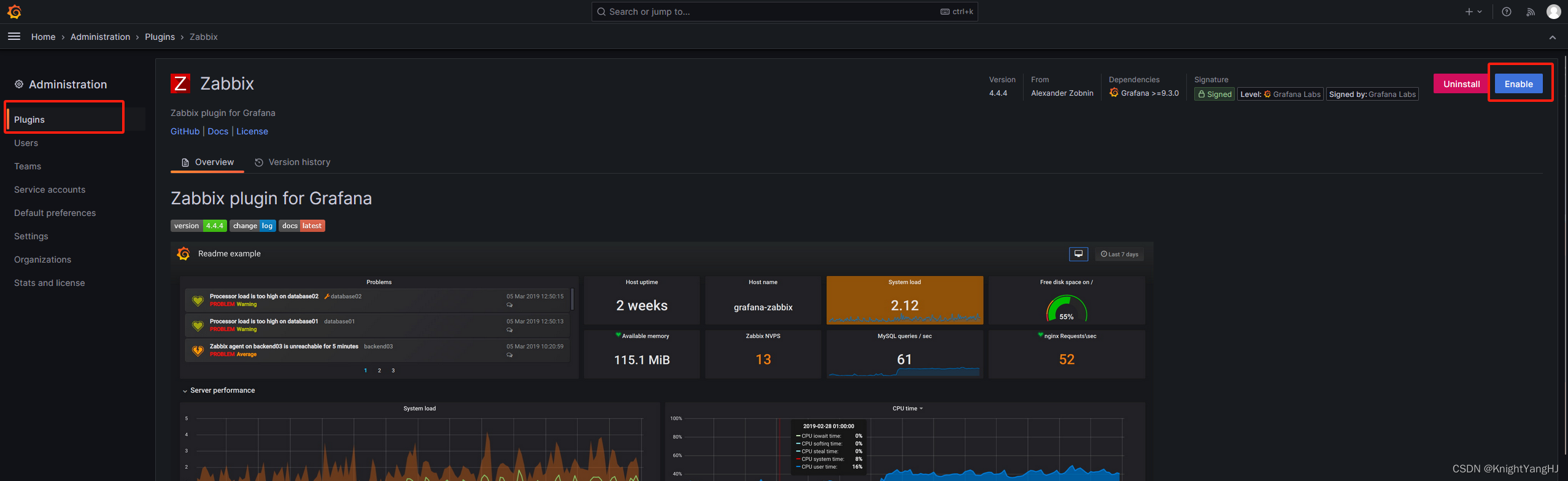【Zabbix】使用 Grafana 统一监控展示并对接Zabbix v6_grafana对接zabbix-CSDN博客