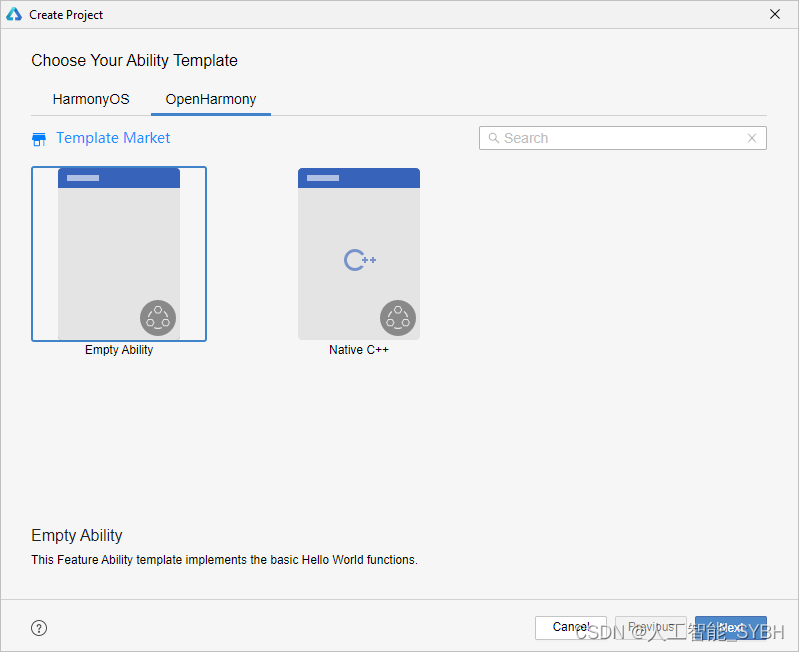 HarmonyOS 鸿蒙开发DevEco Studio OpenHarmony:创建和运行Hello World_eveco studio openharmony创建和运行hello ...