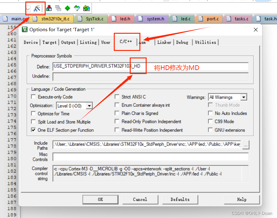 Freertos系统移植过程中出现的一些问题以及解决方法stm32f103c8t6移植freertos死机 Csdn博客
