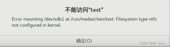 centos7 filesystem type ntfs not configured in kernel-CSDN博客