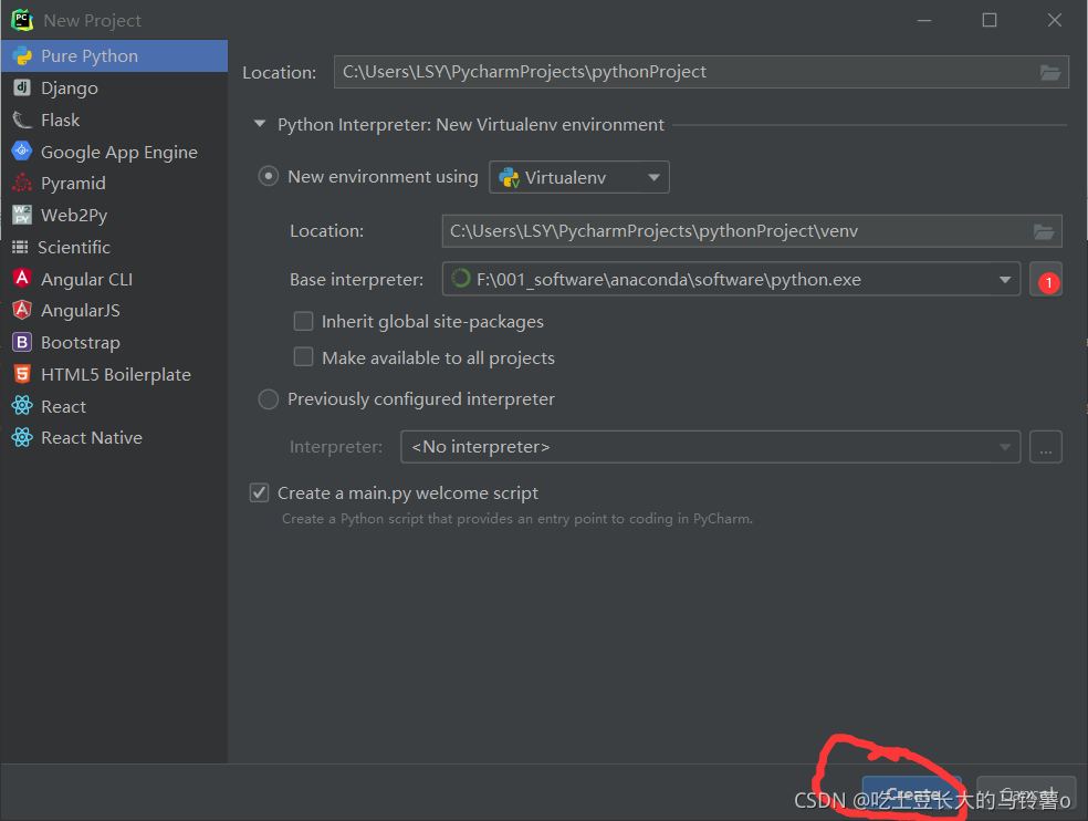 在pycharm上配置anaconda的opencv环境_pycharm anaconda opencv-CSDN博客