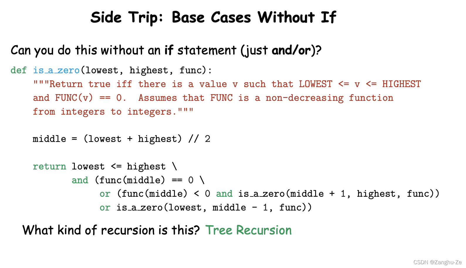 【菜gou的CS61A学习笔记7 Tree Recursion】-CSDN博客