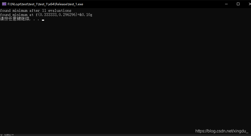 NLopt在C 和Windows平台VS编译器上的配置与使用（超详细教程）_nlopt安装vs-CSDN博客