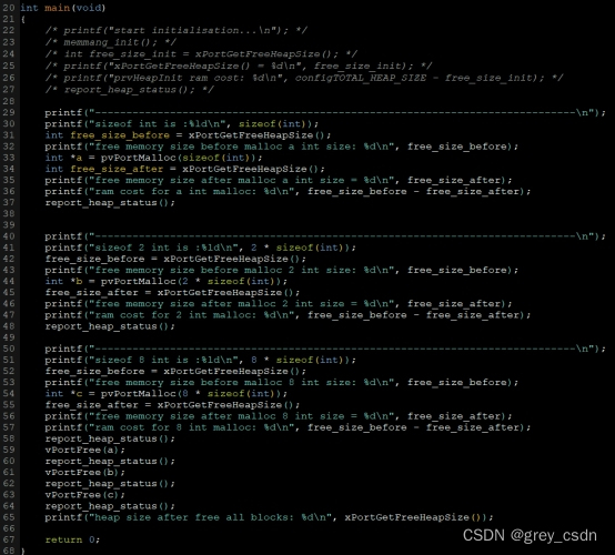 1883_把FreeRTOS中的heap_4作为一个通用模块使用并初步测试_heap4移植-CSDN博客