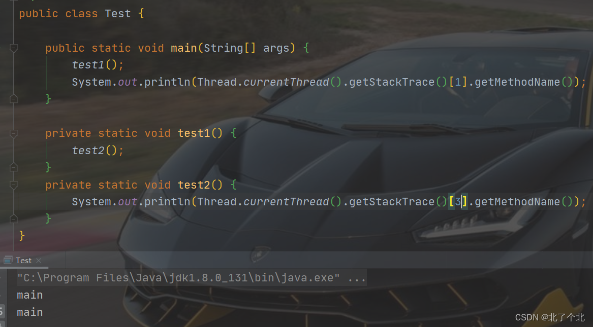 Thread.currentThread().getStackTrace()[1].getMethodName()获取方法名称-CSDN博客
