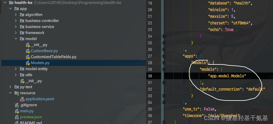 踩坑日记——Tortoise ORM配置记_tortoise.exceptions.configurationerror: db ...