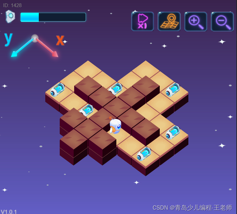 ICode国际青少年编程竞赛- Python-4级训练场-嵌套for循环入门_icode4级训练场嵌套for循环入门解法大全-CSDN博客