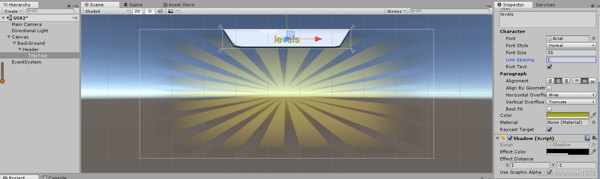 Unity3D---精灵图片裁剪及简单UI搭建_u3d给图片背景加裁剪层-CSDN博客