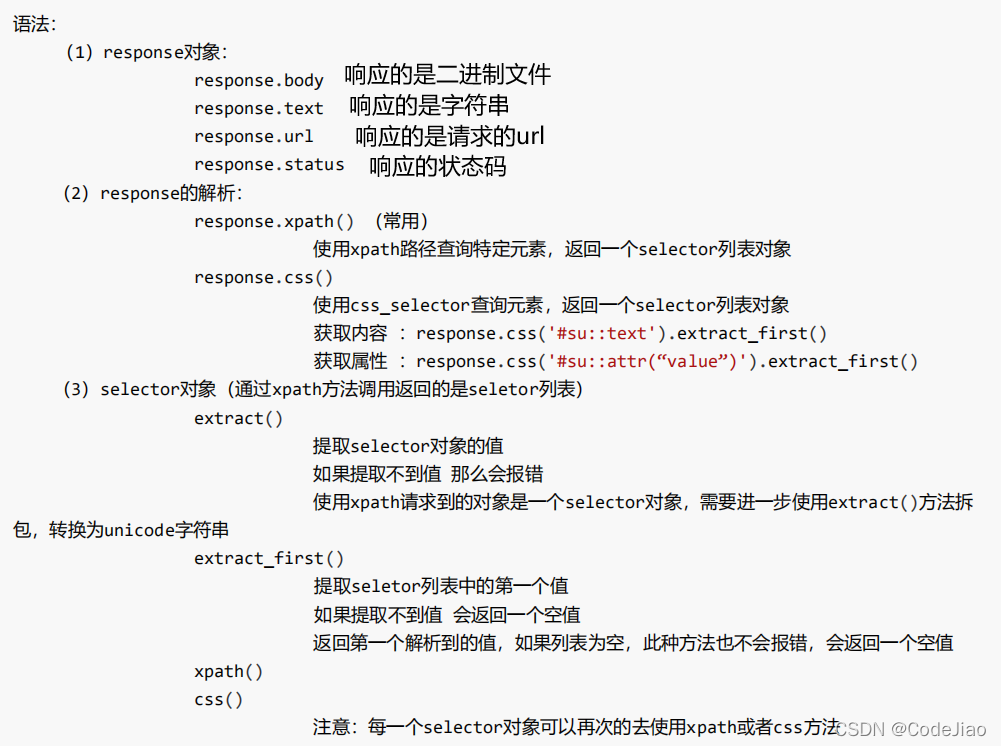 Python爬虫 scrapy -- scrapy 日志信息和日志等级、scrapy shell的使用、scrapy post请求-CSDN博客