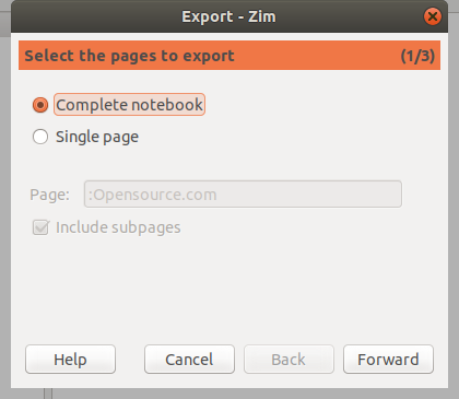 zim linux_使用Zim在Linux桌面上创建Wiki-CSDN博客
