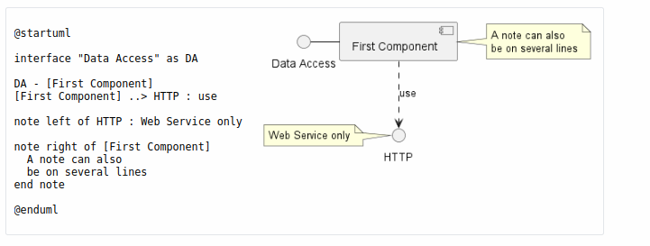 Plantuml之组件图语法介绍(二十二)_plantuml skinparam-CSDN博客