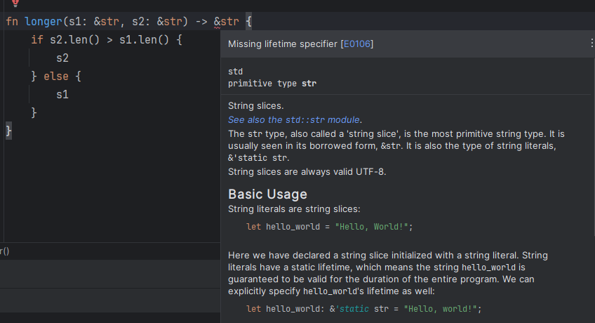Rust生命周期和生命周期声明&‘作用Missing lifetime specifier_rust missing lifetime specifier-CSDN博客