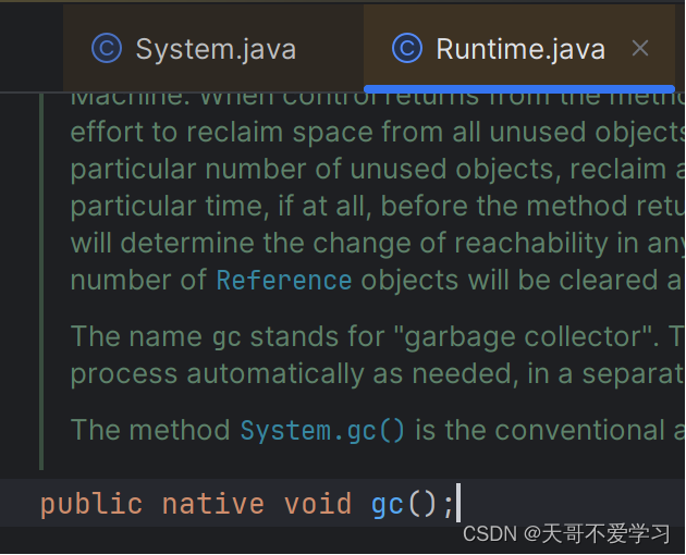 Java面试八股之System.gc和Runtime.gc的作用分别是什么_简述system.gc()和runtime.gc()的作用?-CSDN博客