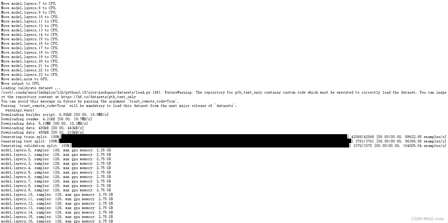 【internlm 实战营第二期笔记5】lmdeploy 量化部署 Llm Vlm 实践20b大模型要求显存 Csdn博客