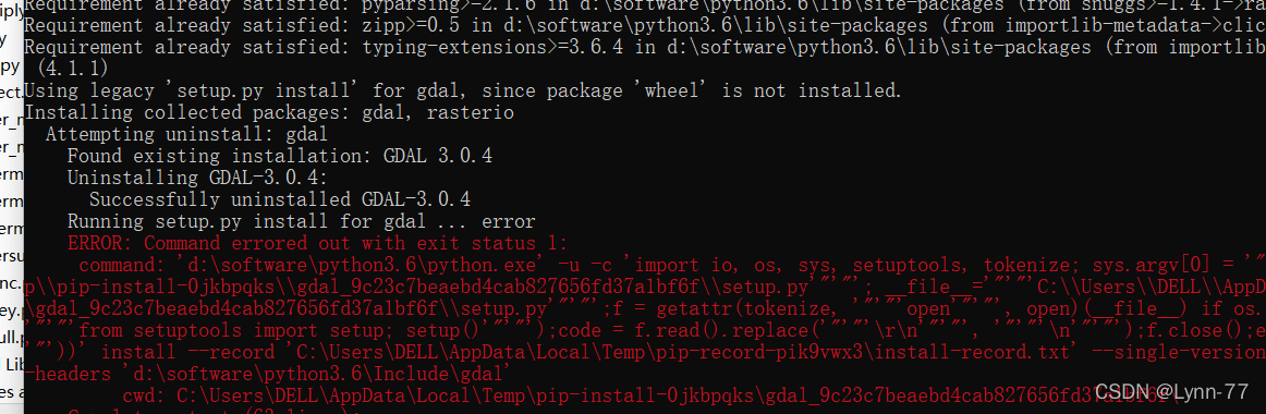 python安装包 whl文件rasterio包安装_python3.6 rasterio版本-CSDN博客