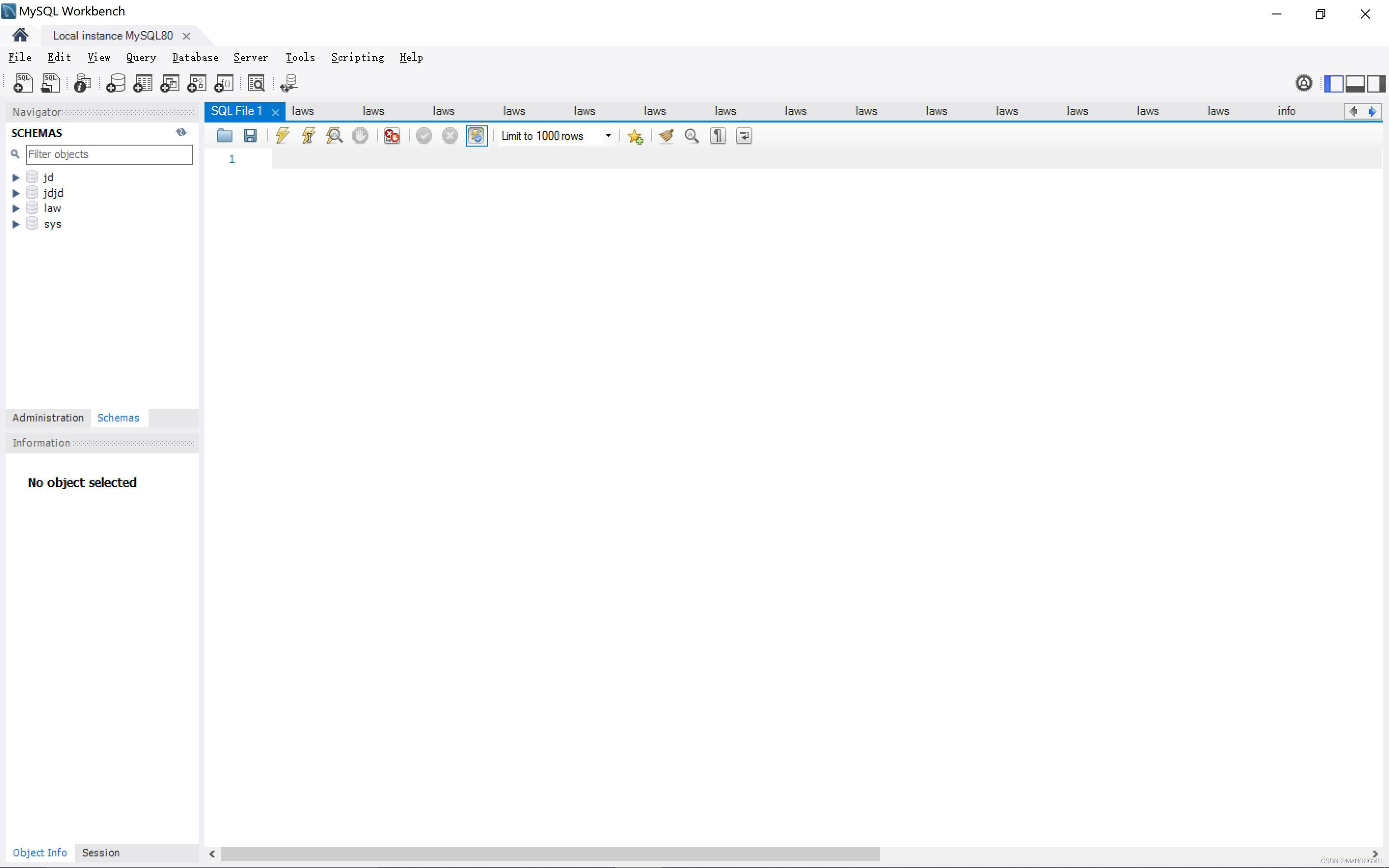 利用mysql Workbench 建立一个mysql数据库和表mysqlworkbench创建数据库和表 Csdn博客