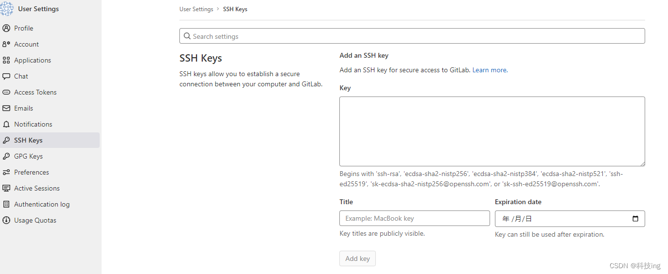 win10配置 sshkey_add an ssh key-CSDN博客