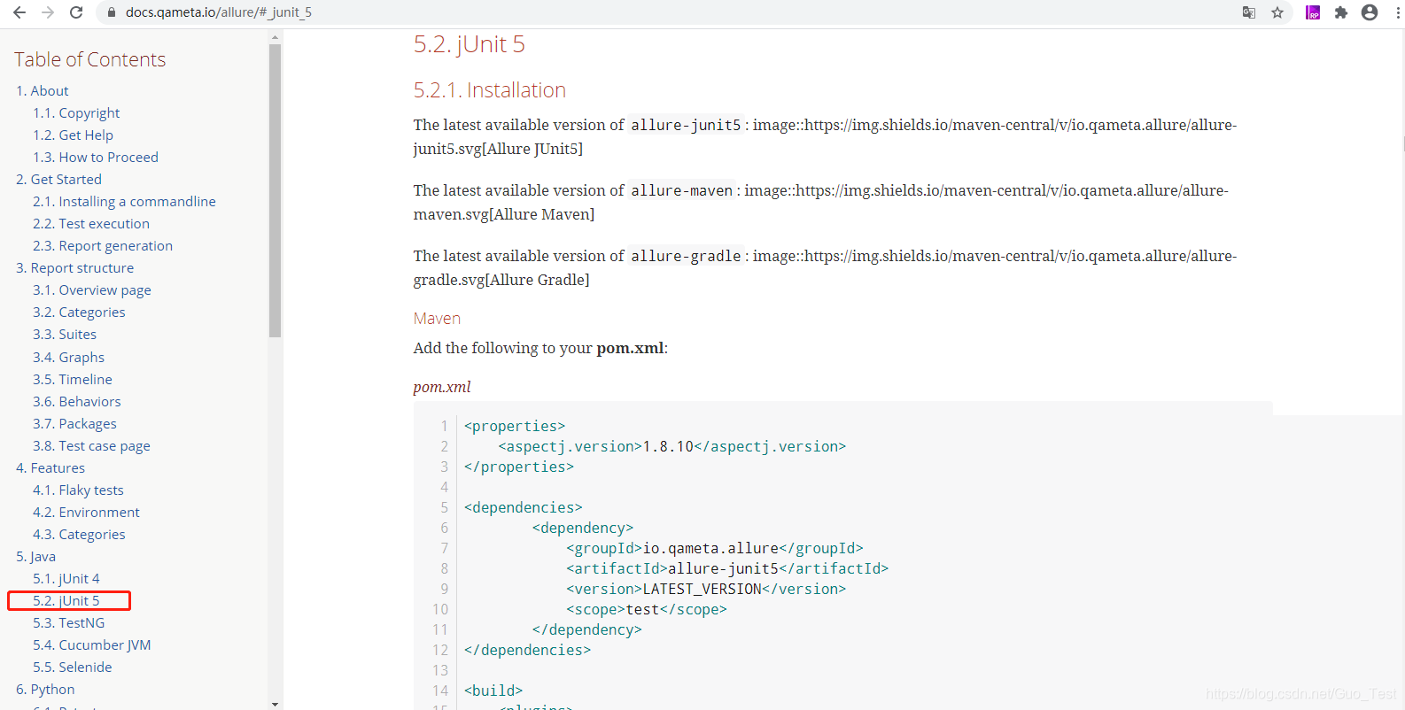 Junit5集成Allure报告_allure junit 5-CSDN博客