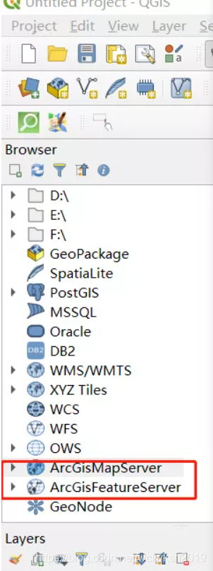QGIS连接Arcgis Server发布数据_qgis arcgis rest-CSDN博客