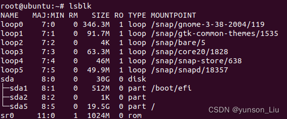ubuntu 20.04 tls桌面版扩/dev/sda5盘对应的/分区_ubuntu sda5在sda2下面-CSDN博客