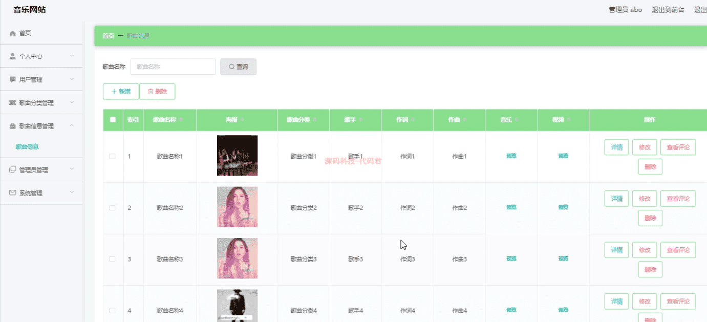 Springbootvue音乐网站源码论文答辩ppt基于vue音乐播放器的实现与设计答辩ppt Csdn博客