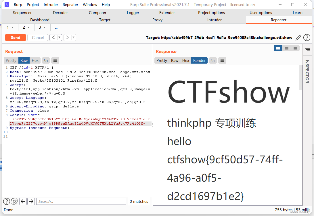 【Web】Ctfshow Thinkphp3.2.3代码审计(4)-CSDN博客